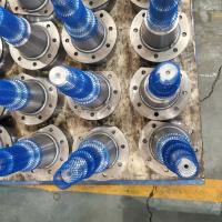 China Heavy Duty 12.25 Inch 7k Trailer Axle Spindles with 8×6.5