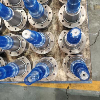 China Heavy Duty 12.25 Inch 7k Trailer Axle Spindles with 8×6.5