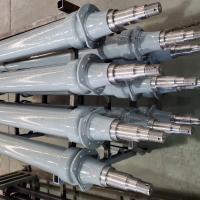 China 100mm Round Tube Straight 15000 lb Trailer Axle with 12.25