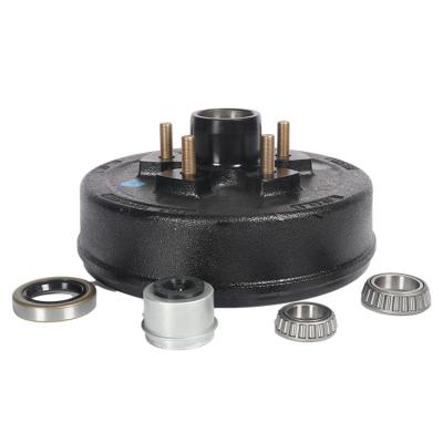 China Airui 10 Inch Electric Brake Drum with 5 Studs - L68149 L44649 Bearings BD2-545-17 for sale