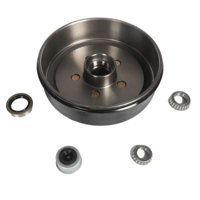 China Custom 12 Inch Trailer Brake Drum Assembly 6 Stud 5.5 PCD Hydraulic Brake for sale