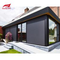 China Outdoor Motorized Roller Blinds Sunshade Waterproof Electric Smart Window for sale