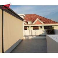China Waterproof Motorized Roller Blinds Patio Smart Sunshade Window for sale