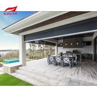China Motorized Outdoor Roller Blinds Patio Window Sunshade Zip Track Blinds for sale