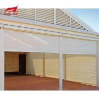 China Motorized Outdoor Roller Blinds Zipscreen For Garden Shade Insect Resistance for sale
