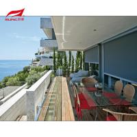 China Motorized Outdoor Roller Blinds Zipscreen For Garden Shade Insect Resistance for sale