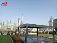 China Motorized Aluminum Outdoor Pergola Bioclimatica Shade Waterproof House Design for sale