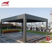China Awning Bioclimatica Motorized Aluminum Pergola Waterproof Outdoor Garden for sale
