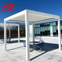 China Garden Motorized Aluminum Pergola Balcony Outdoor Bioclimatica Waterproof for sale