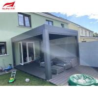 China Bioclimatic Motorized Aluminium Pergola Louvered 10
