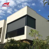 China Customized Electric Outdoor Roller Blinds Retractable Pergola Patio Sun Shade for sale
