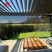 China SUNC Outdoor Electric Blinds Black Zip Screen Roller Blinds Sun Shade Patio for sale