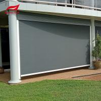 China Sunc Outdoor Electric Roller Blinds Waterproof Pvc Zip Screen Blinds For Patio for sale