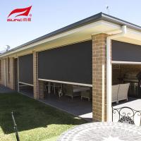 China Motorized Window Roller Shade Standard Colors Sunshade System Outdoor Roller Blind for sale