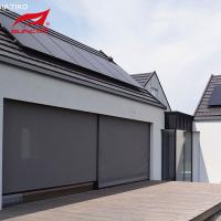 China Motorized Window Roller Shade Standard Colors Sunshade System Outdoor Roller Blind for sale