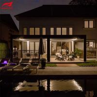 China Garden Louver Roof Aluminum Bioclimate Pergolas 3x4 Patio Outdoor for sale