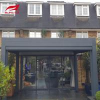 China Customized Color Aluminum Retractable Pergola For Wall-Mounted Installation for sale