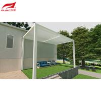 China Customized Aluminum Motorized Pergola with Adjustable Louvers for sale