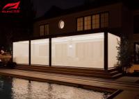 China Upgrade Your Garden Design With Motorized Aluminum Pergola Remote Control Or Smart Home Integration for sale