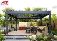 China Upgrade Your Garden Design With Motorized Aluminum Pergola Remote Control Or Smart Home Integration for sale