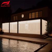 China Smartly Crafted Motorized Waterproof Aluminum Pergola For Modern Outdoor Living Spaces for sale