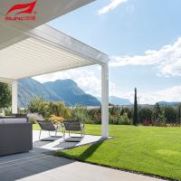 China Smart Remote Controlled Aluminum Garden Pergola Waterproof Windproof Gazebo Outdoor/Freestanding for sale