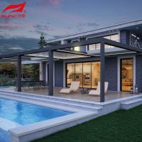 China Smart Aluminum Pergola With Remote Control Customizable Color for sale