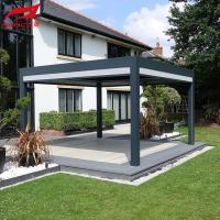 China Freestanding Motorized Aluminum Pergola Ultimate Solution For Outdoor for sale
