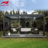 China Aluminum Round Rod Wall-mounted / Freestanding Installation Compatible With Aluminium Pergola for sale