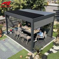 China Customizable Aluminum Pergolas For Outdoor Gardens White Color for sale