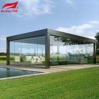 China Motorized Aluminum Pergola With Remote Control for sale