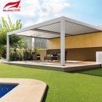 China Motorized Aluminum Pergola With Remote Control for sale