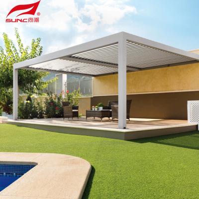 China Motorized Aluminum Pergola With Remote Control for sale