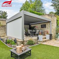 China Freestanding Motorized Aluminum Pergola Customized Size Waterproof for sale