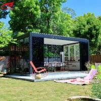 China Garden Design Waterproof And Windproof Aluminum Pergola for sale
