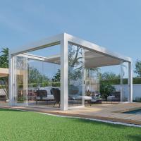 China Ultimate Solution for Outdoor Scenes in Office Spaces Aluminum Pergola for sale