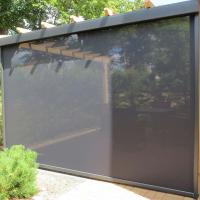 China Electric Windproof Roller Shutter Intelligent Mosquito Proof Windproof Villa Sunshade Curtain for sale
