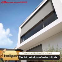 China White Zip Track Blinds Custom Made Colour And For Outdoor Residential Or Commercial for sale