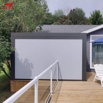 China Waterproof Windproof Motorized Aluminum Pergola Perfect Addition To Your Outdoor Space for sale