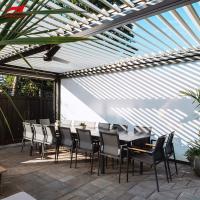 China Waterproof Windproof Motorized Aluminum Pergola Perfect Addition To Your Outdoor Space for sale