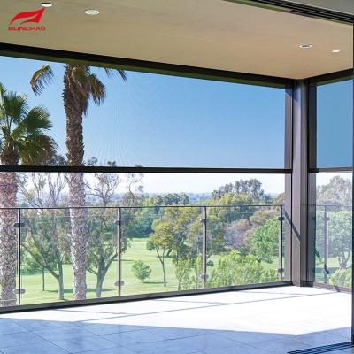 China DIY Or Professional Installation For Outdoor Zip Track Blinds In Residential Or Commercial Settings for sale