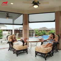 China Customizable Blockout Window Pelmets with Aluminium Zip Screen Blinds for sale