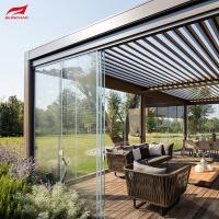 China Smart Home Integration Aluminum Pergola for Outdoor Control System and Environments for sale