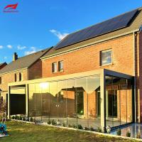 China Customized Size 3x3m Motorized Aluminum Pergola with Waterproof Remote Control and Smart Home Integration for sale