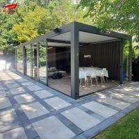 China Aluminium Pergola Durable Aluminum Perforated Sheet For Outdoor Living Space for sale