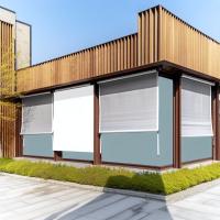 China Rainproof Function Outdoor Zip Track Blinds Max Size 6 M Height for Any Space for sale