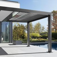 China Enjoy the Convenience of Motorized Aluminum Pergola and Smart Home Integration for Your Outdoor Space for sale
