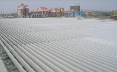 China F150 Aluminum Louvre Facade System Powder Coating Waterproof Customized Color for sale