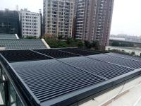 China Adjustable Weatherproof Louvres System SKS90 Aluminum Architectural Facade Sun Control for sale
