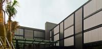 China 400 Aeroscreen Sun Louvers Systems , Aluminium Sun Louvers Vertical Horizontal for sale